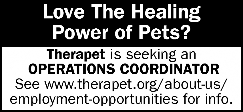Love The Healing Power Of Pets?, Therapet